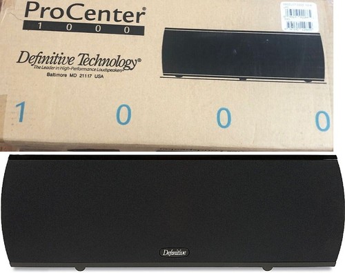 Definitive Technology ProCenter 1000 Center Channel Speaker - Black for ...