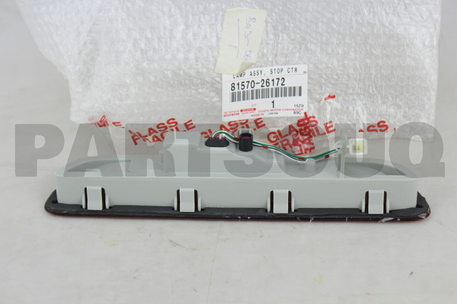 8157026172 Genuine Toyota LAMP ASSY, CENTER STOP 81570-26172 | eBay ...