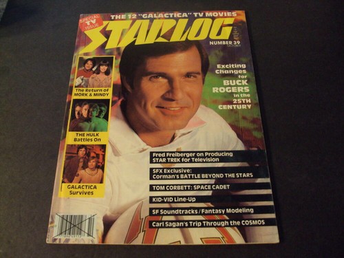 Starlog #39 Oct 1980 Galactica, Mork and Mindy, Tom Corbett ID:70473 | eBay
