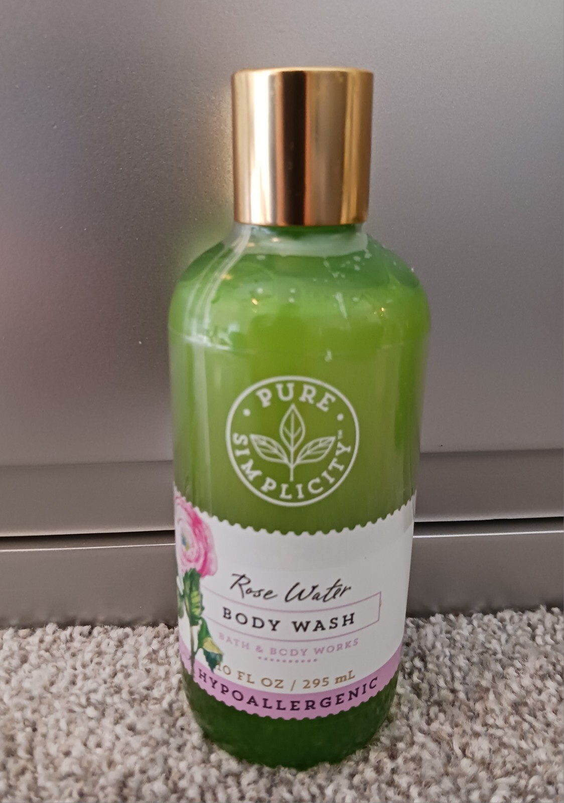 5 Bath And Body Works PURE SIMPLICITY Rose Water Bundle Set ...