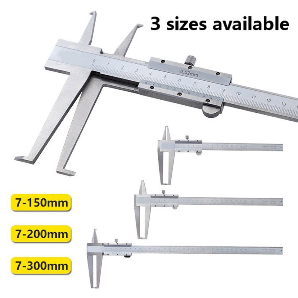 Inner Groove Diameter Vernier Calipers Stainless Steel Measuring Tool 0 ...