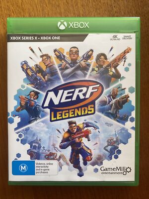NERF LEGENDS (M) XBOX ONE / XBOX SERIES X OZ SELLER | eBay Australia