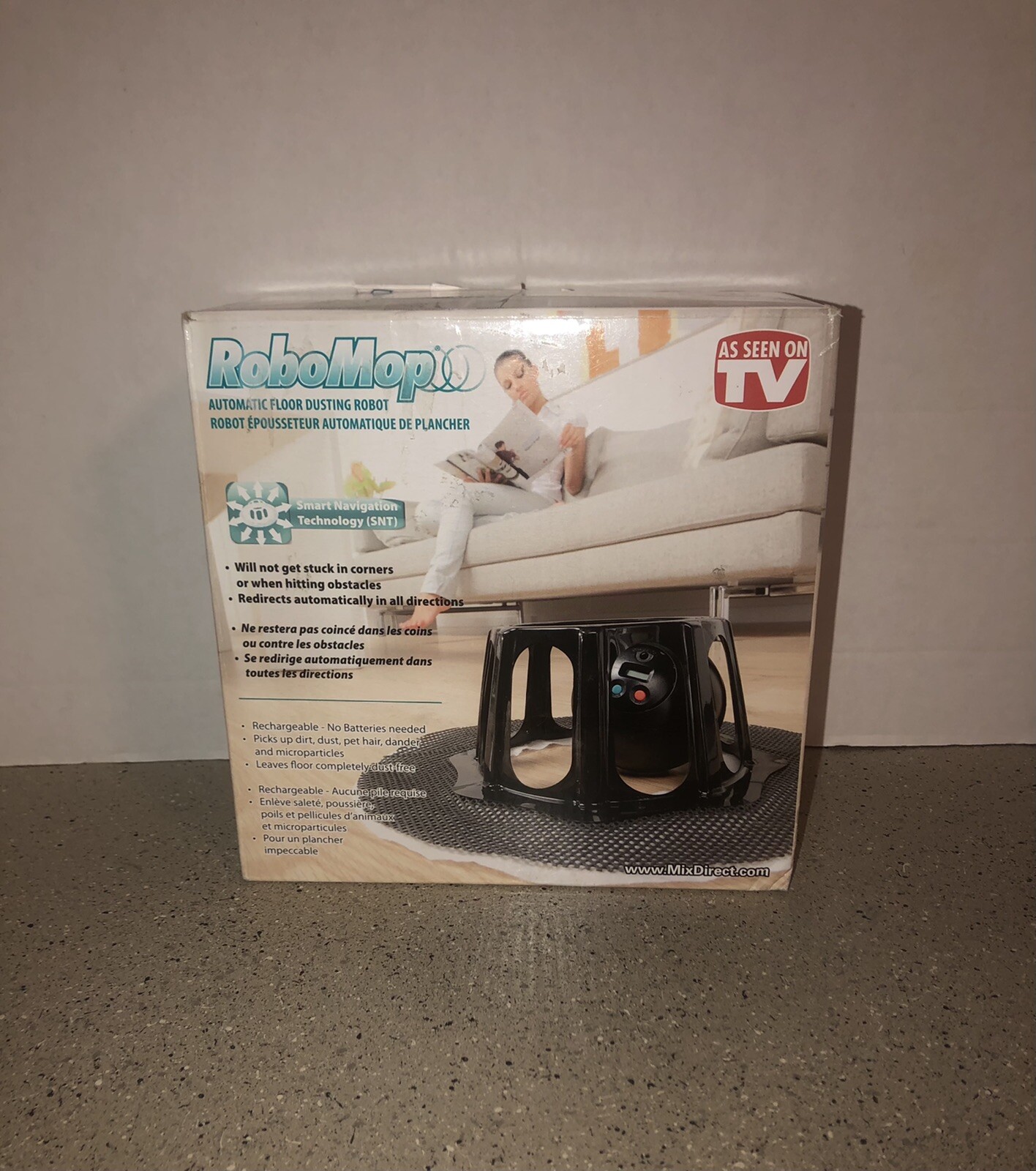 Open Box Robomop Softbase Robot Clean Floor Anti- Allergen New ( Other ) | eBay
