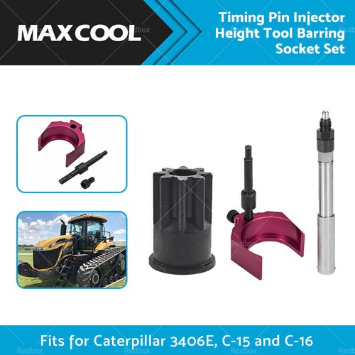 Timing Pin Injector Height Tool Barring Socket Set Fits For Cat 3406E C ...