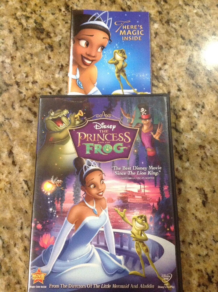 Princess And The Frog Dvd