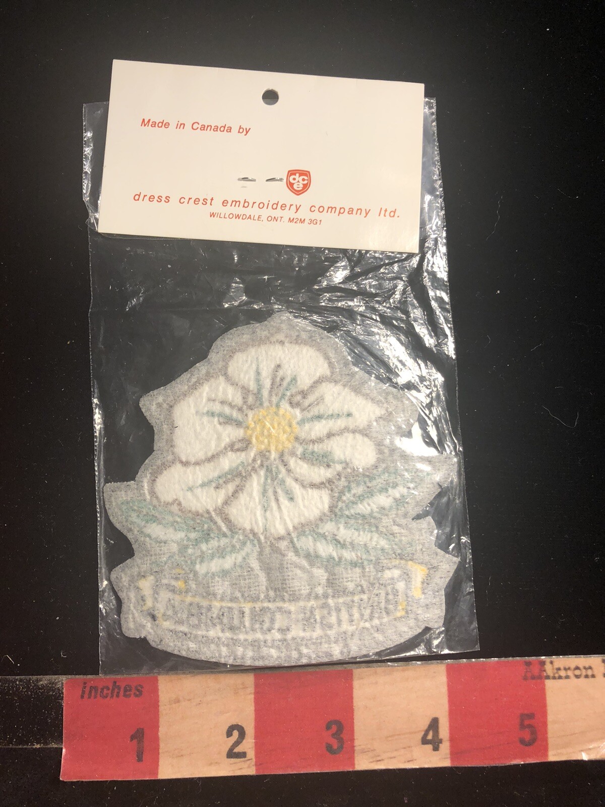 In Package Province Of BRITISH COLUMBIA Pacific Dogwood Canada Patch ...