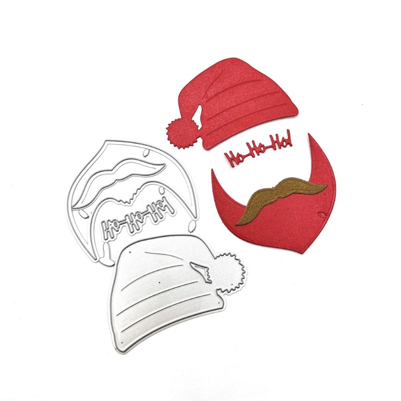 Santa Claus Costume Metal Cutting Dies Stencil DIY Scrapbook Album ...