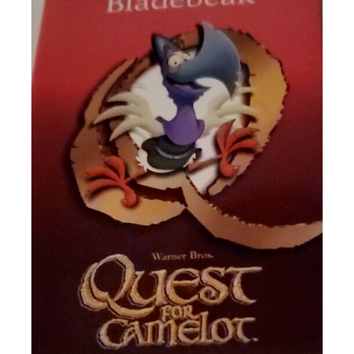 Quest for Camelot Bladebeak 1998 Movie Promo Pin or Backpack | eBay