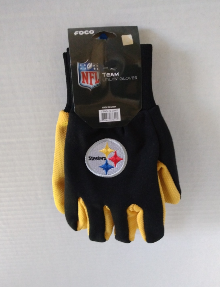 "CLOSEOUT SALE" NFL Team Logo Sport Utility Gloves Adult Size Stocking ...