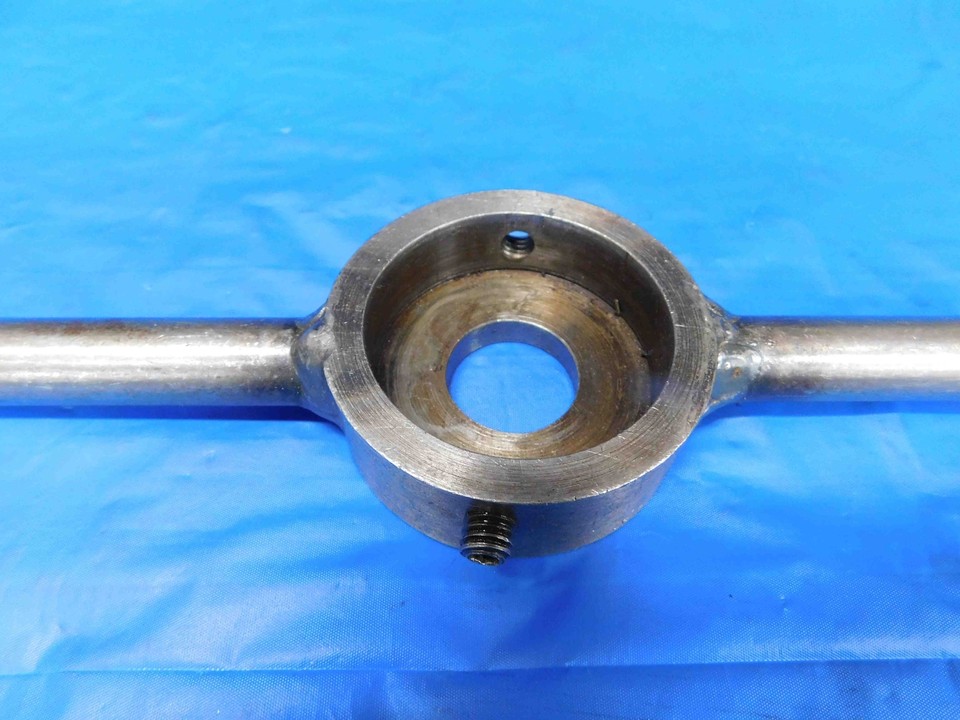 19" OAL ROUND STOCK DIE HOLDER HANDLE WRENCH 2' I.D. SHOP MADE TOOLING ...