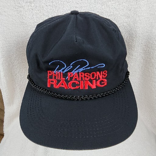 Vintage Phil Parsons Racing Eagle Nation Nascar Hat C… - Gem