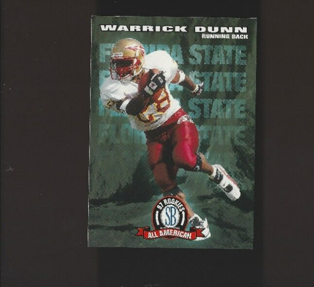 1997 Warrick Dunn Score Board All American #90 RC ROY FSU Buccaneers 2 ...