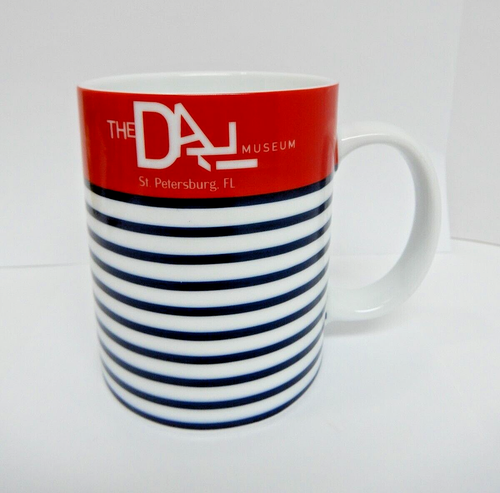 Salvador DALI Museum Coffee Tea Mug Cup Red/White/Navy 2014 8oz | eBay