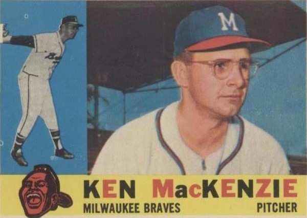 1960 Topps - High # #534 Ken Mackenzie (RC) for sale online | eBay