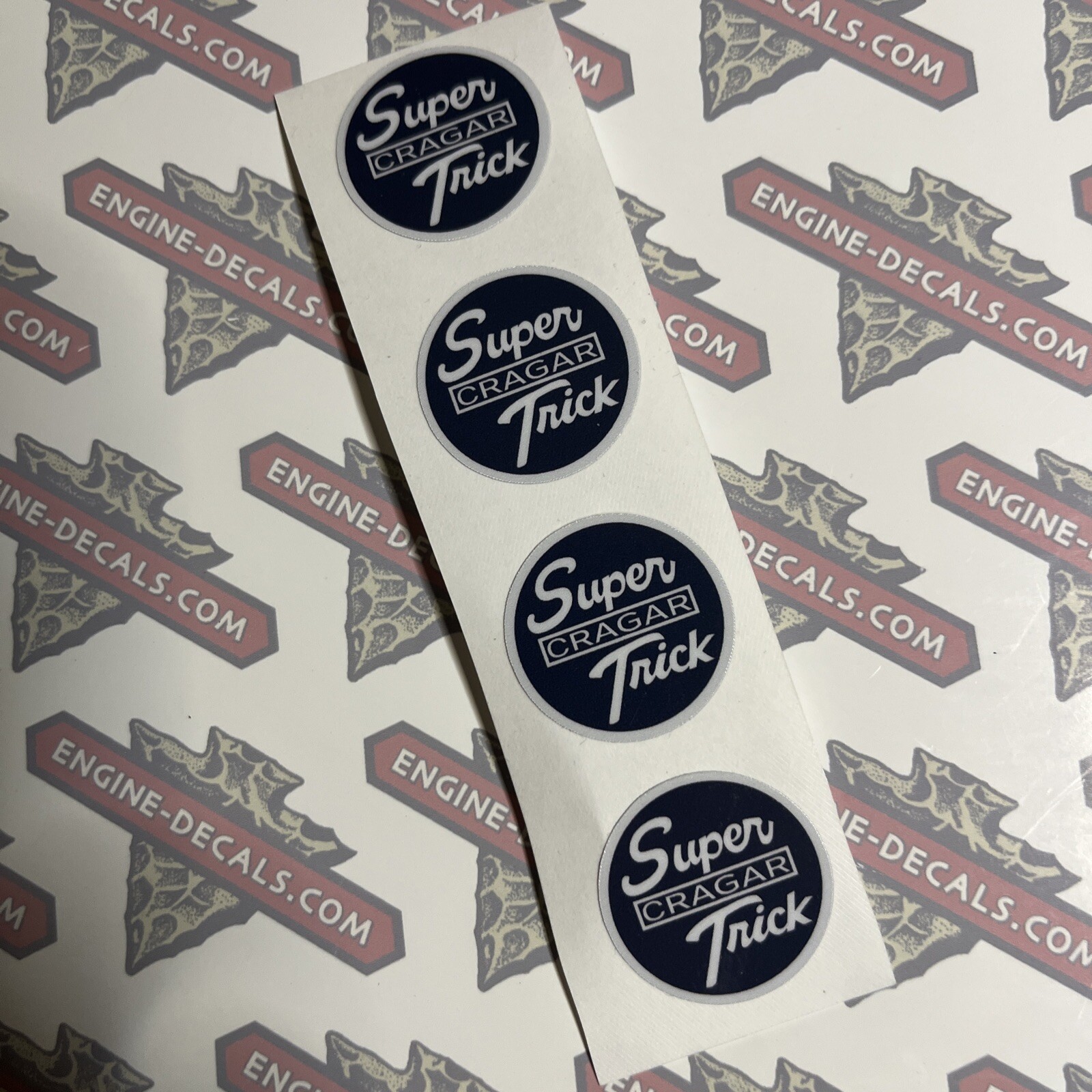 Cragar Super Trick Wheel Decals Restoration Go Inside Rim Set Of 4 | eBay