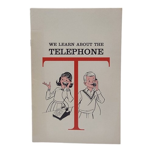 Vintage 1960s School Booklet AT&T Bell System We Learn About The ...