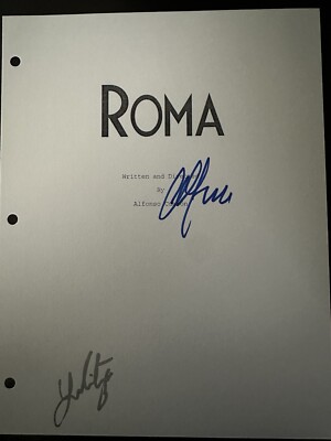 ROMA - (ENGLISH) MOVIE SCRIPT- SIGNED BY ALFONSO CUARON & YALITZA ...