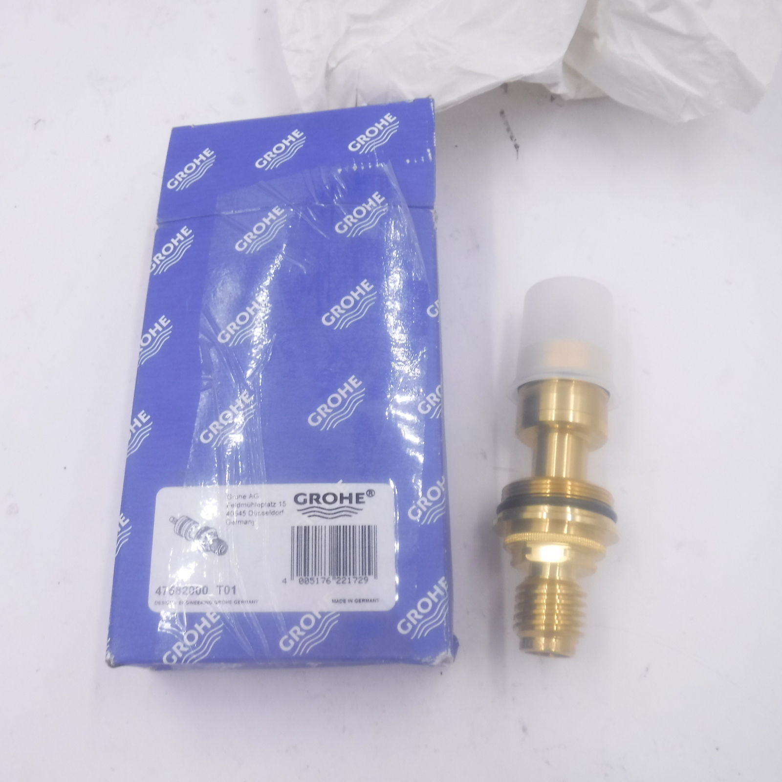 GROHE+47+582+000+Pressure+Balance+Valve+-+Starlight+Chrome for sale ...