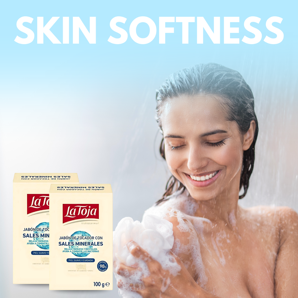 La Toja Bar Soap Soft Skin with Mineral Salts – Twin Pack, 100gr Each ...