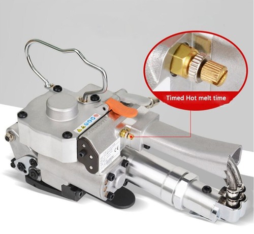 A19 Hot melt Buckle FREE handheld Pneumatic PET plastic steel belt ...