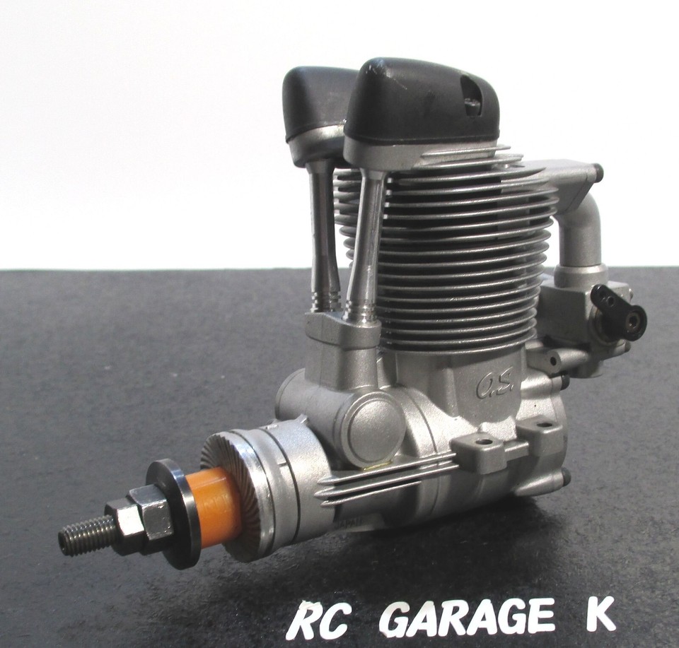 O.S. FS-62V 10.11cc 4 cycle glow engine for R/C airplane with muffler ...