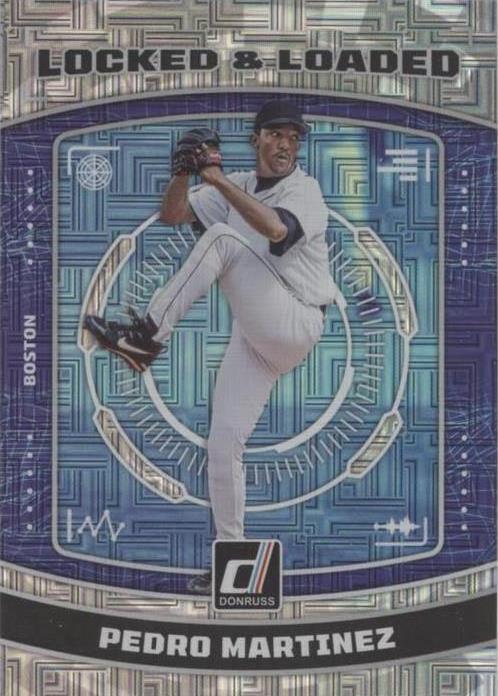 2023 Panini Donruss - Locked & Loaded Pedro Martinez #LL4 Vector for ...