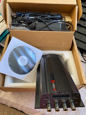 VideoIQ Rialto A4 Analytic 4-Chan Analog Encoder 64GB SSD VIQ-RA4-S04 ...