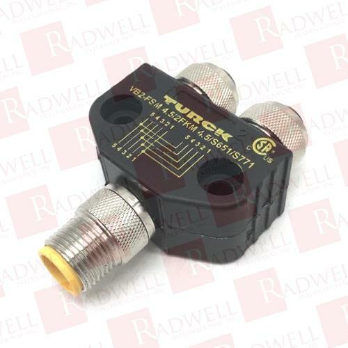 TURCK VB2-FSM 4.5/2FKM 4.5/S651/S771 / VB2FSM452FKM45S651S771 (NEW IN ...