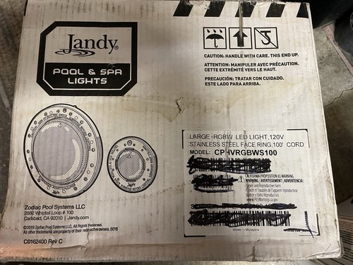 Jandy WaterColor RGBW LED Light 100ft 120V For InGround ...