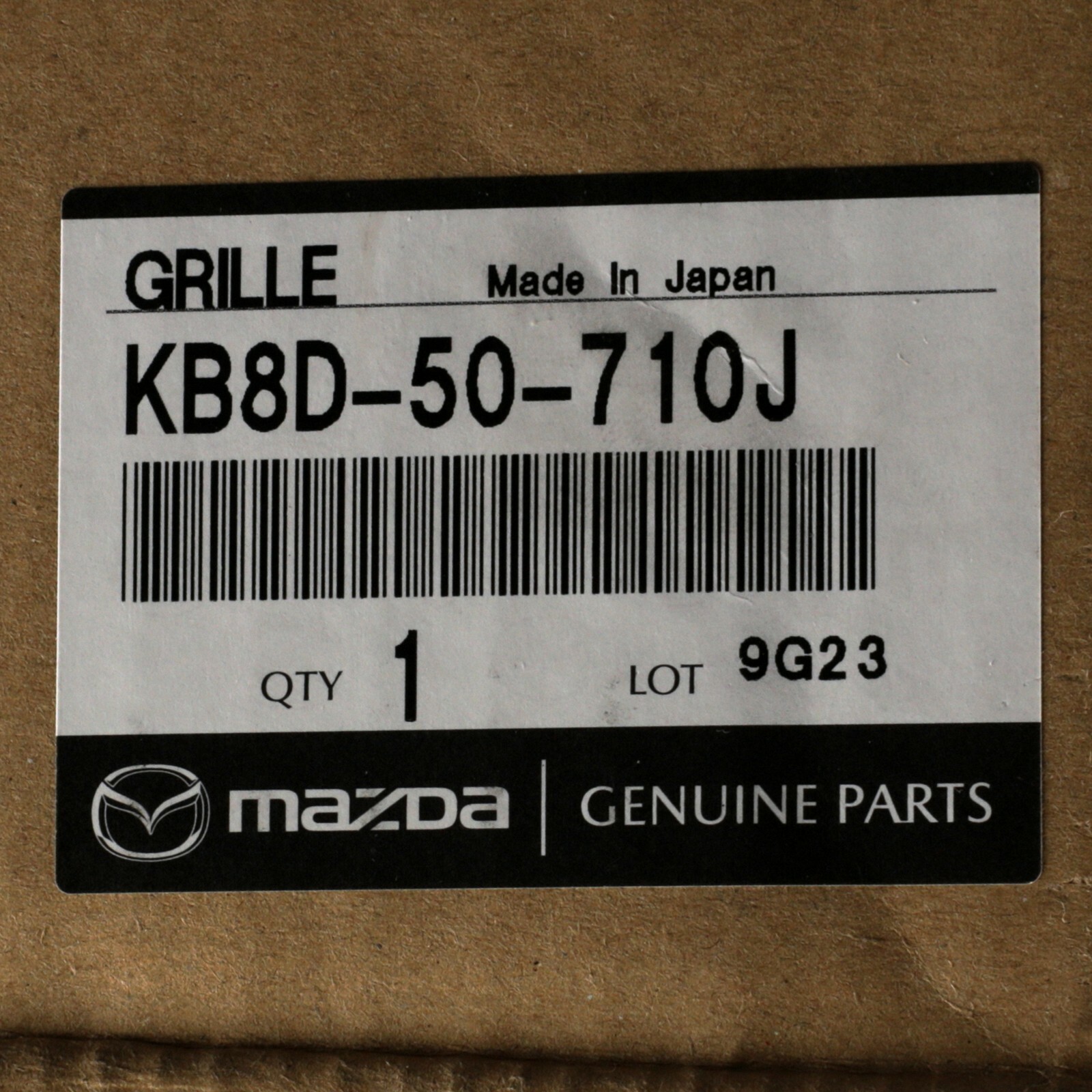 OEM NEW Genuine Mazda Front Mesh Grille Assembly 2017-2019 CX-5 KB8D-50 ...