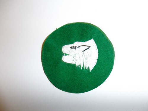 e1246 WW1 US Army 104th Infantry Division Timber Wolf Shoulder Patch ...