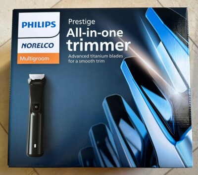 Philips Norelco Multigroom 9000 Prestige All in One Trimmer MG9730/40 ...