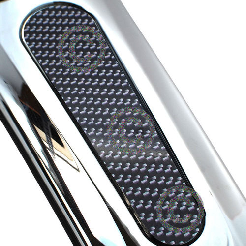 "Grey Carbon Fiber" - Dash Insert for 2006 - 2007 Harley FLHX Street ...