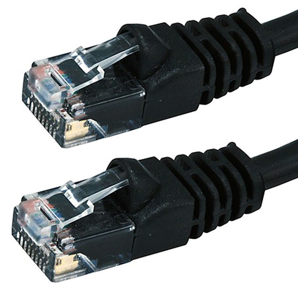 3FT Cat6 RJ45 Ethernet LAN Network UTP Patch Cable Copper Wire Gold ...
