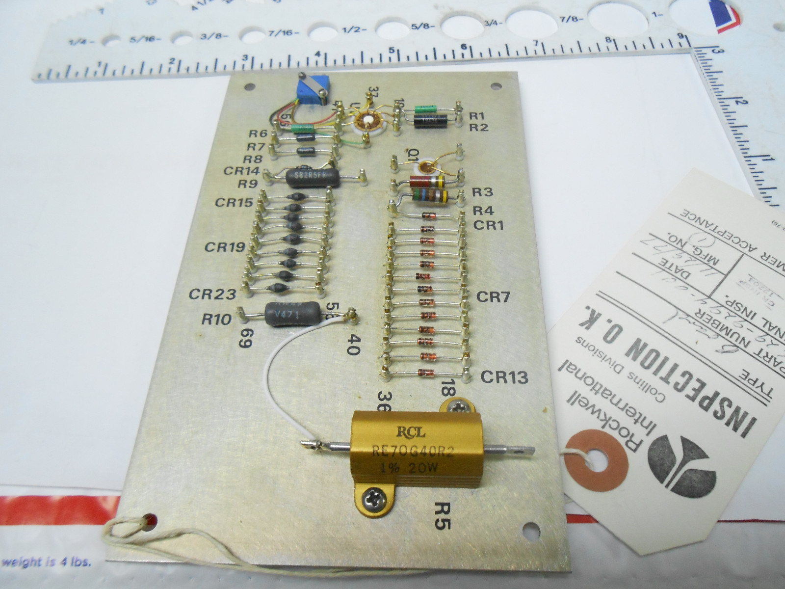 629-9294-001 ROCKWELL COLLINS CIRCUIT BOARD END ITEM AN/GRC 171 NEW OLD ...