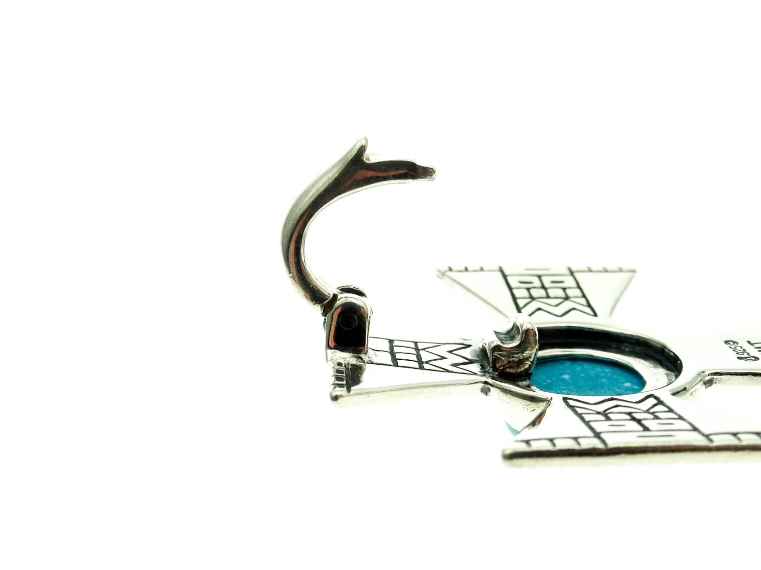 Marilyn and Roderick Tenorio RMT Sterling Silver Cross Pendant With ...