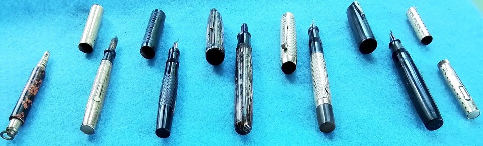 VINTAGE FOUNTAIN PEN LOT~PARTS PENS-LOOK ! | eBay