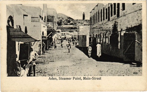 PC STEAMER POINT ADEN MAIN STREET YEMEN (a32122) | eBay
