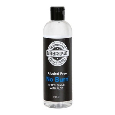 Barber Shop Aid After Shave No Burn Alcohol-Free with Aloe Vera 12.5oz ...