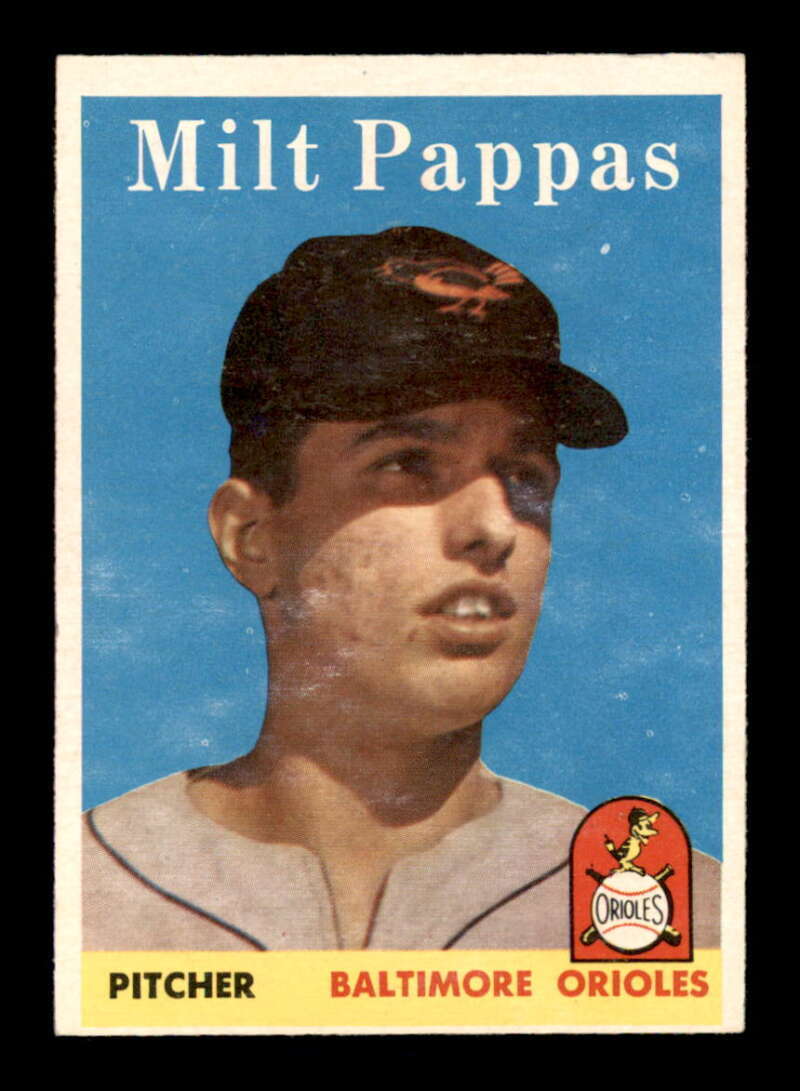 1958 Topps #457 Milt Pappas RC EX+ X2697717 | eBay