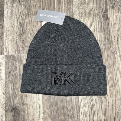 MK Winter Hat Grey Skull Cap Men’s Women’s | eBay