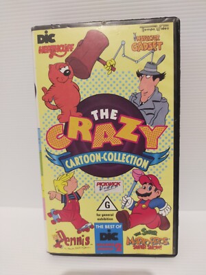 The Crazy Cartoon Collection VHS : The Best Of DIC Volume 2, Rare VHS ...