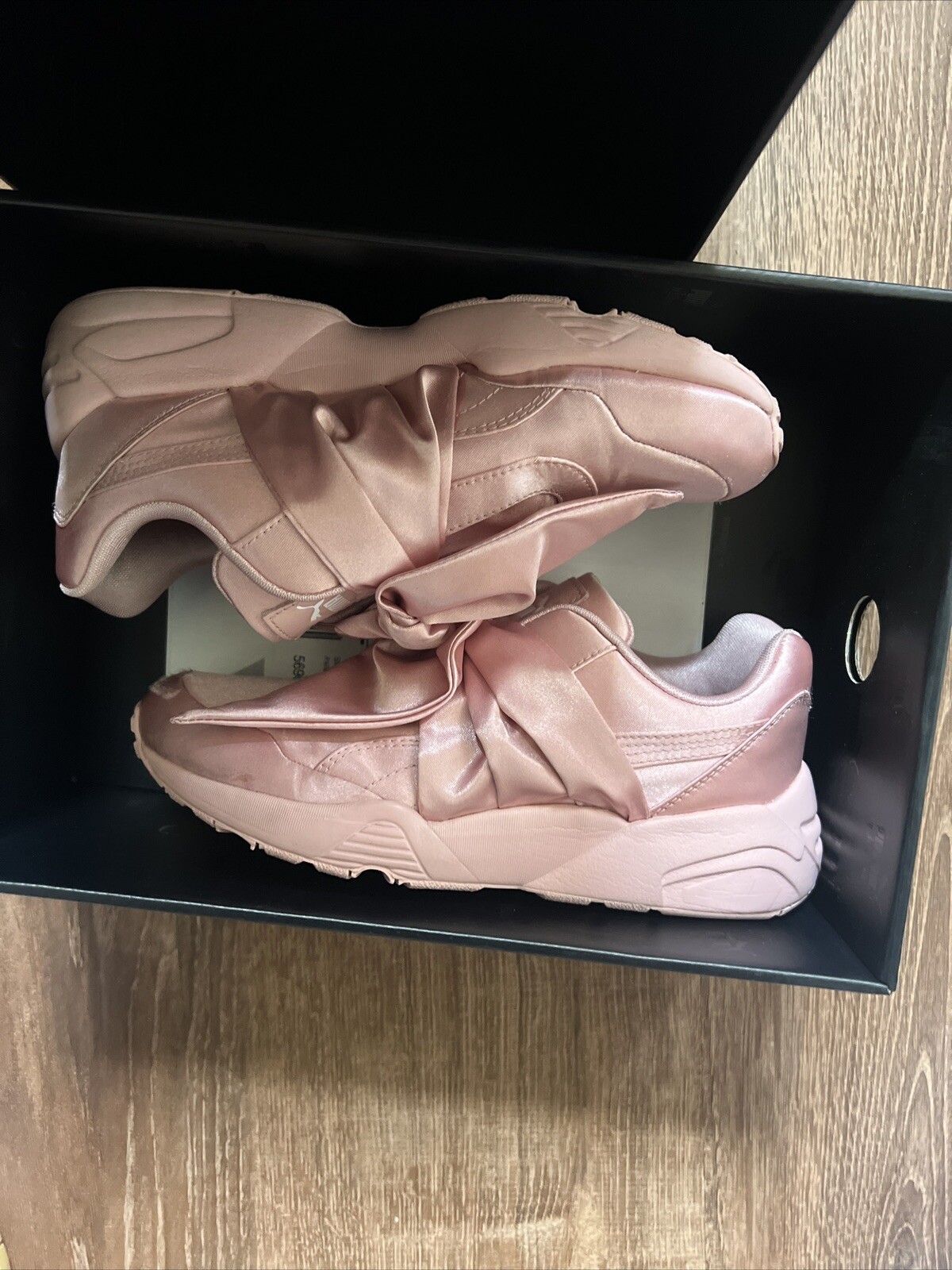 WMS PUMA FENTY RIHANNA CREEPER BOW SNEAKER TIE UP SIZE 5.5 used with ...