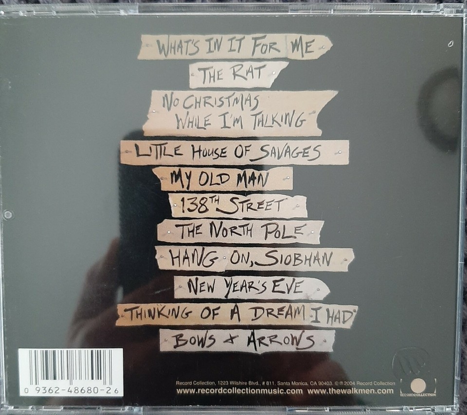 Bows + Arrows by The Walkmen (CD, Feb-2004, Record Collection Music ...