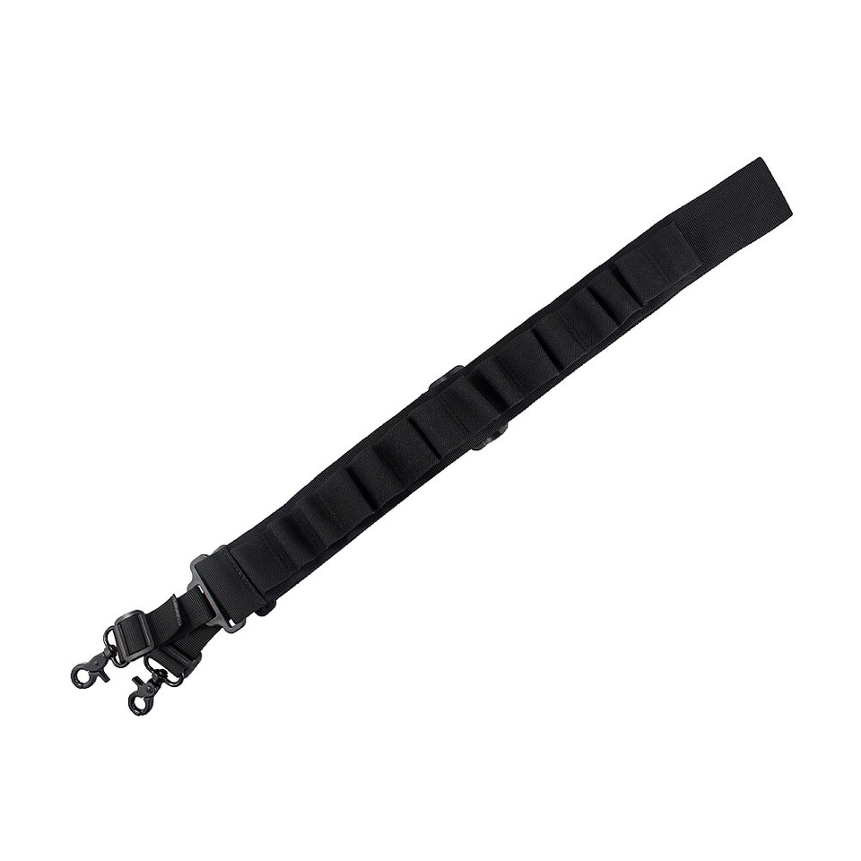 Tactical 15 Rounds Shotgun 12GA Ammo Sling Adjustable Length 2 Point ...