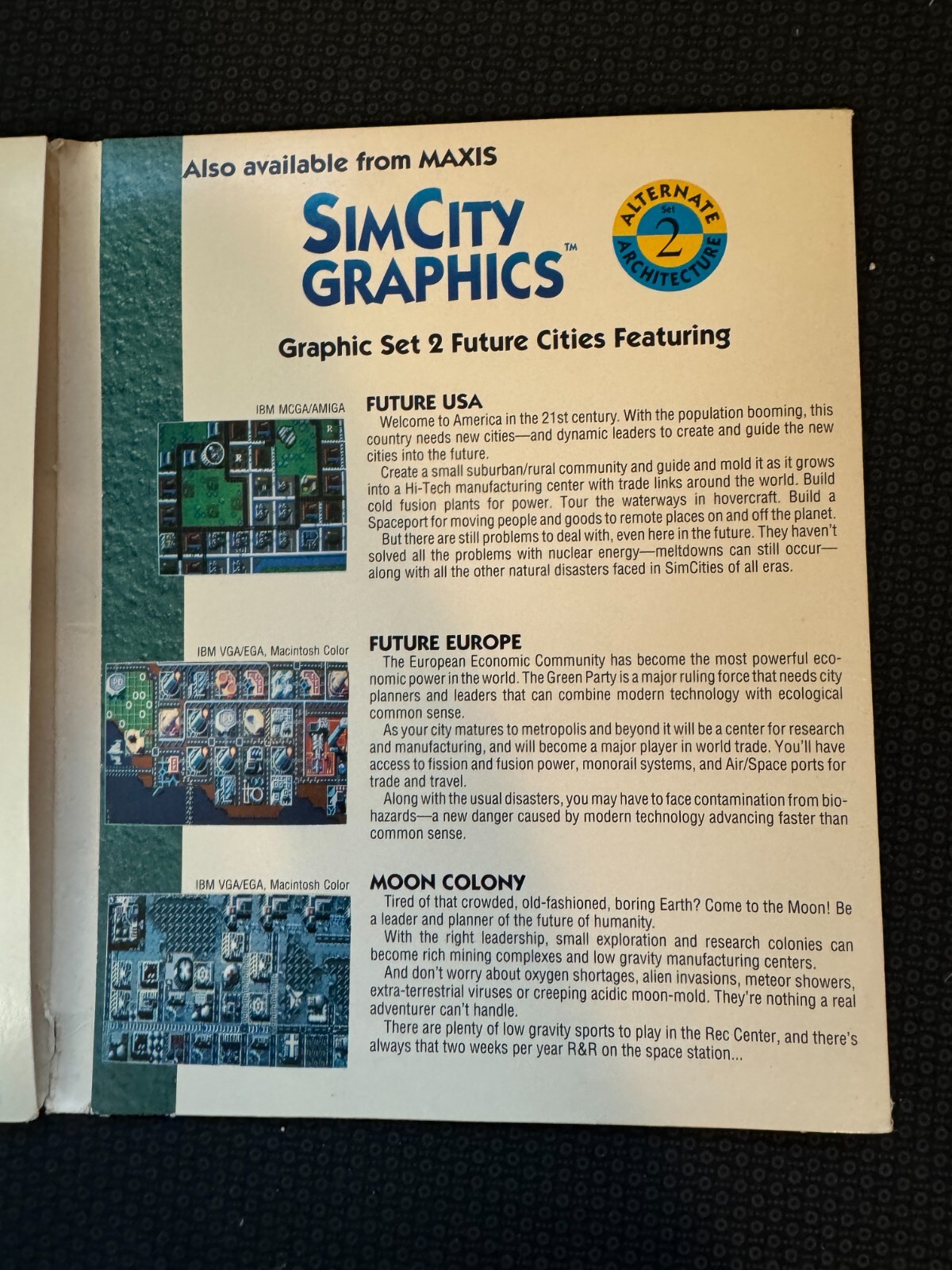 SimCity Graphics Set 1: Ancient Cities (PC, 1990) for sale online | eBay