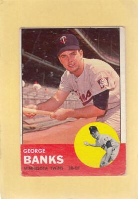 1963 Topps #564 George Banks Twins VG Very Good RC Rookie #26679 | eBay