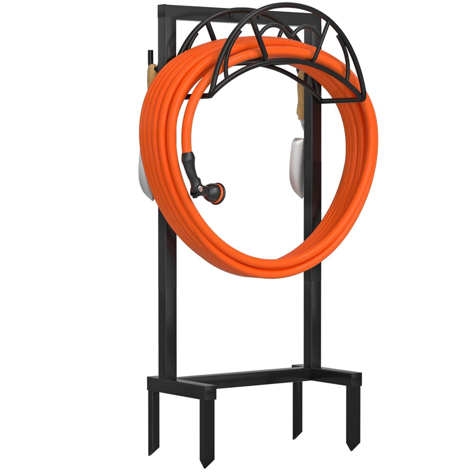 Garden Hose Holder, Freestanding, Robust Outdoor Water Hose Holder ...
