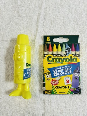 Crayola Crayons Limited Edition 8 Retired Colors And Lemon Yellow ...
