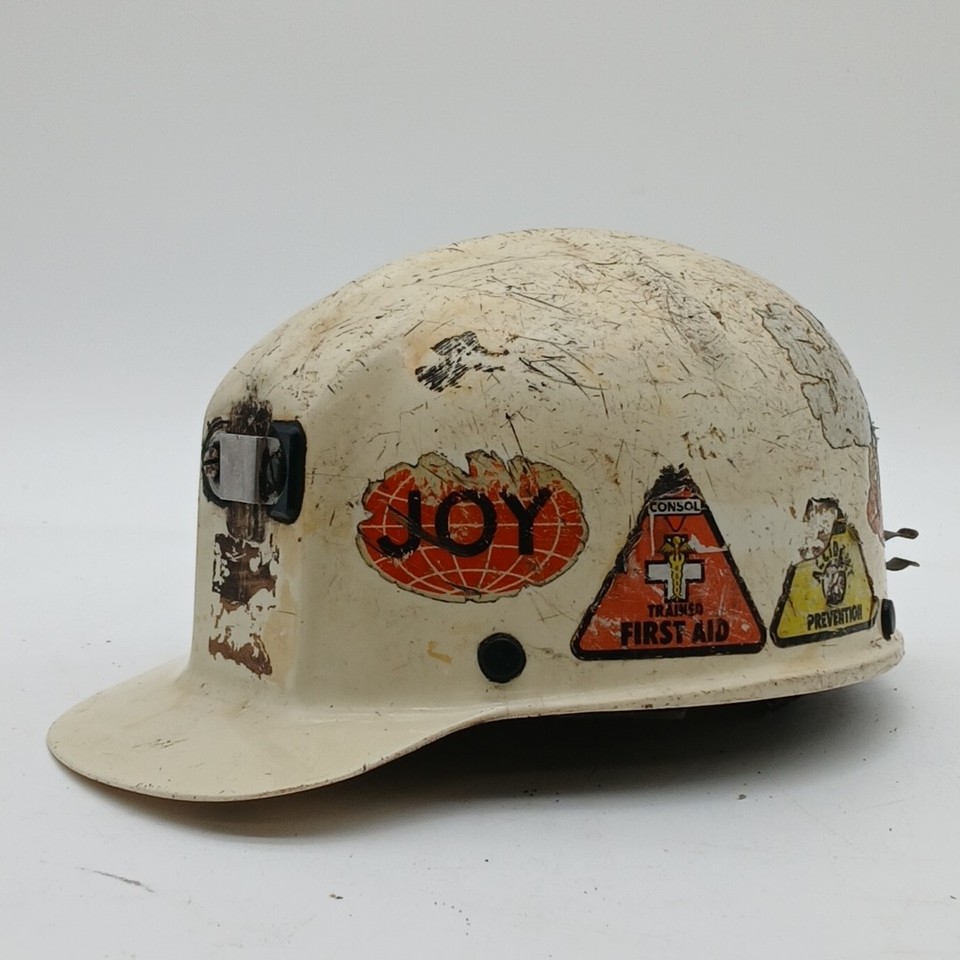 Vintage MSA Comfo-Cap Mining Safety Hard Hat Consol Hanna Coal | eBay